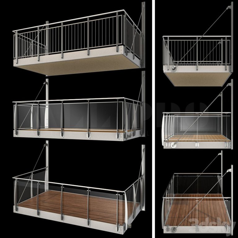Metal balcony (3 types of console balconies) – All Pro Land