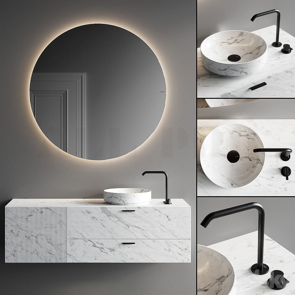 Inbani Grate 02 Vanity Unit Set 5 – All Pro Land